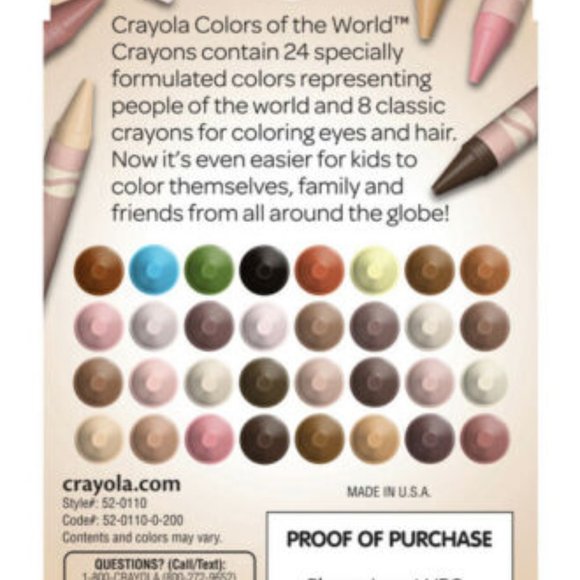 Crayola | Toys | Crayola Crayons Colors Of The World Multicultural ...